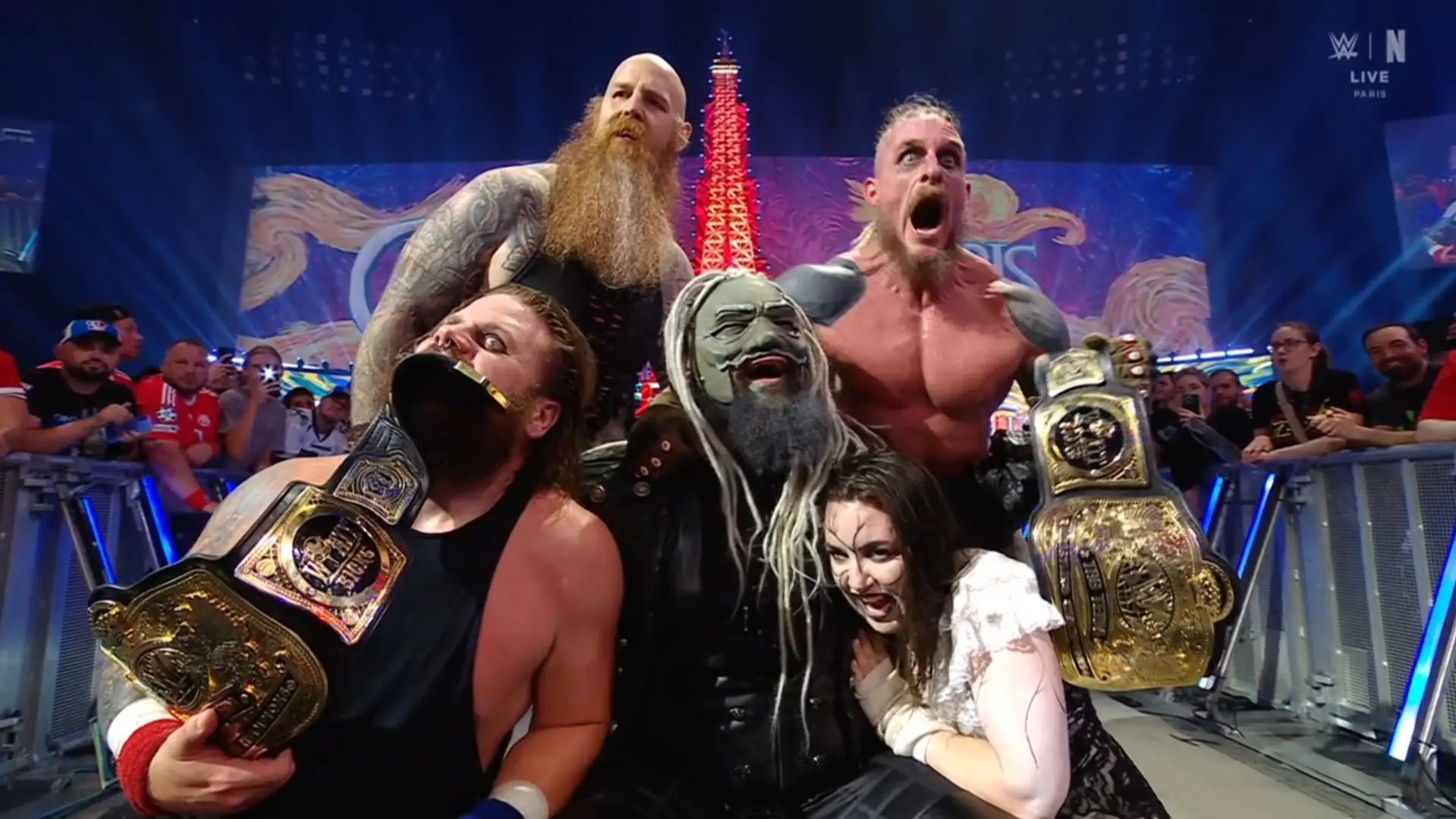 Wyatt Sicks seguem como WWE Tag Team Championships - Universo W