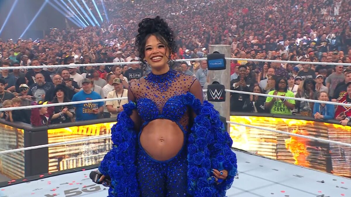 Bianca Belair anuncia gravidez na WrestleMania 42 - Universo W